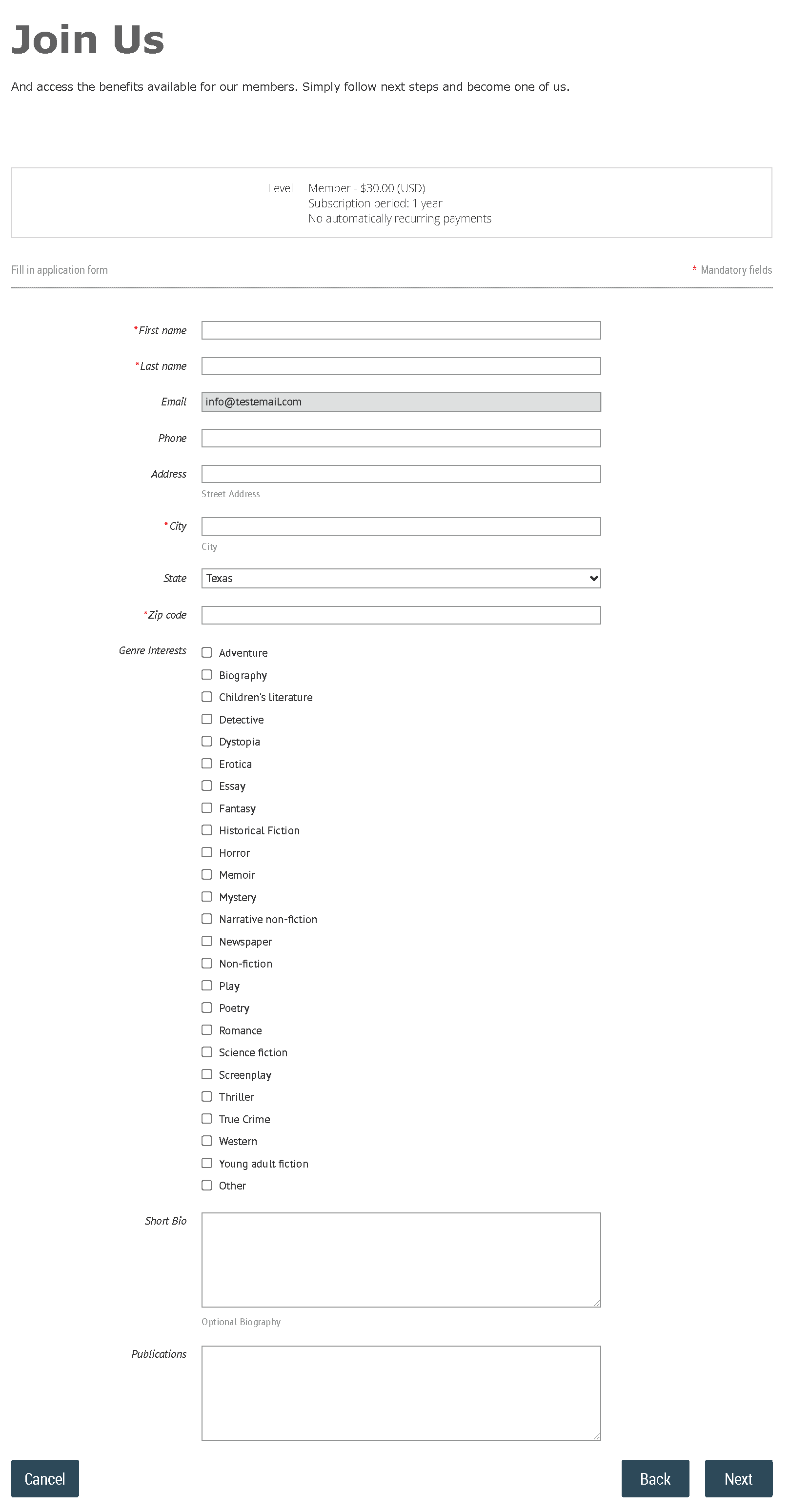How to Create a Club Membership Form in WildApricot + 3 Examples