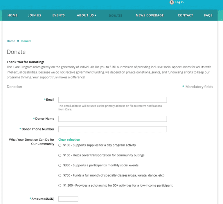 How to Create a Successful Donation Website: Examples, Software & Best ...