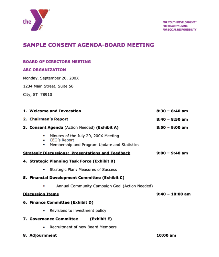 How to Write a Brilliant Board Meeting Agenda: 4 Steps, Must-Haves ...